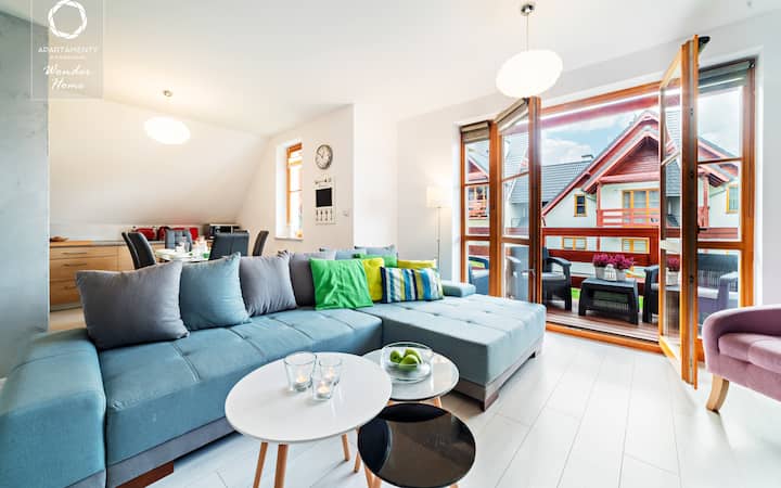 Apartament Oliwka Z Balkonem I Kominkiem - Karpacz