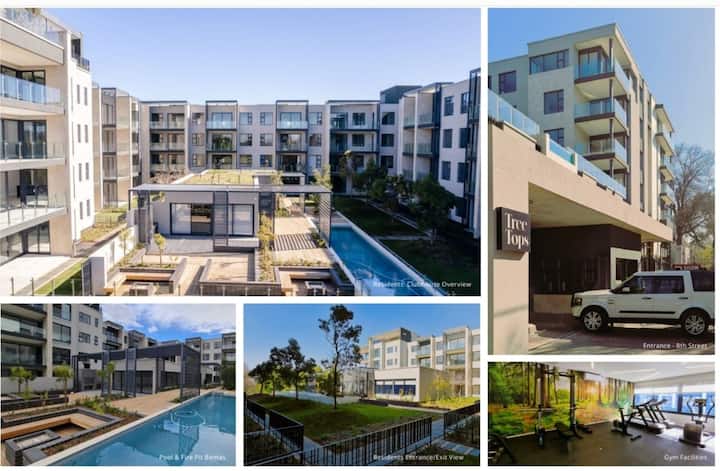 Great View Apartment Close To Rosebank & Saxonwold - Johannesburg