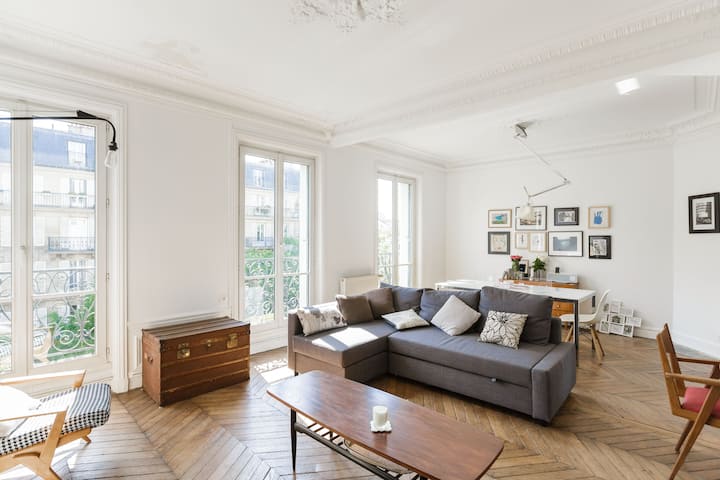 Ensoleillé Super Host Cosy Central 65m2/ 4 Perso - Párizs