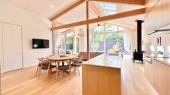 【新築別荘】ハルニレ10分/3ldk/バリアフリー/#平屋棟 - Karuizawa