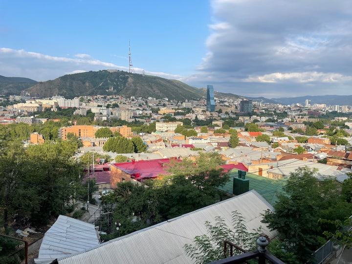Historical House In The City Center With City View - Tbilisi