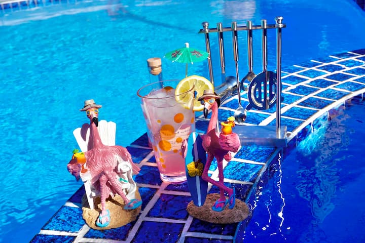 Pool/spa Beach House @Single Story - North Las Vegas, NV