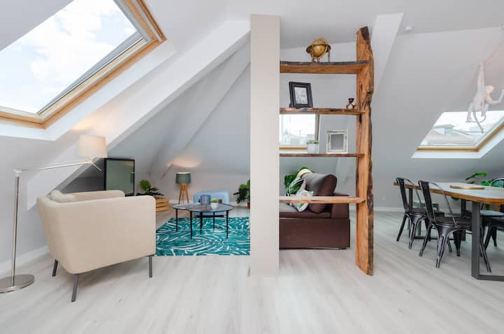 Beautiful Terraced Penthouse In Historic Madrid - Madrid