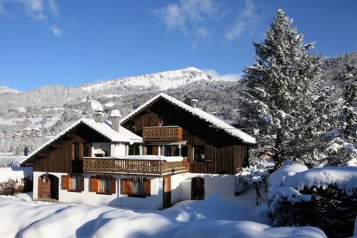 Superbe Chalet Pour 20 Personnes, Avec Jacuzzi - Sixt-Fer-à-Cheval