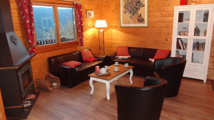 Chalet Confortable Avec Vue Magnifique - France