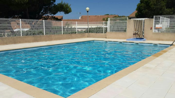 Narbonne Plage Agreable Appart De Vacances - Gruissan