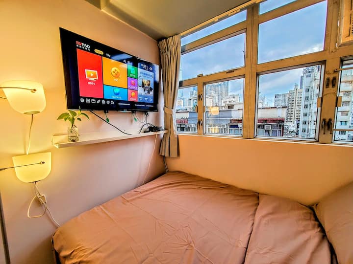 Super Location Fast Wi-fi Quiet 1 Br - Jordan Mtr - Tsim Sha Tsui