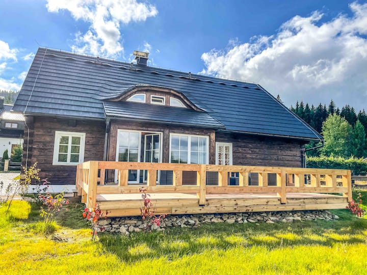 Roubenka Meandra V Národním Parku ŠUmava - Czechy