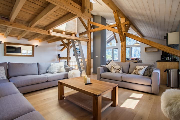 Central Village Chalet-5min Walk To Mountain Lifts - Les Houches