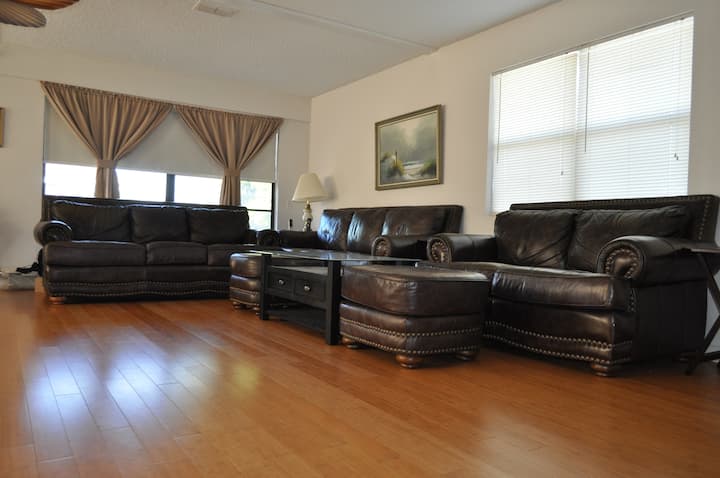 Gulf Access Waterfront Fully Furnished Home W Dock - Hudson, FL