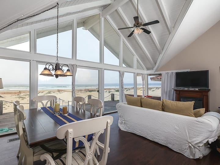 Happy Clam Casa Oceanfront 3bd/3ba W/guest House - Grover Beach, CA
