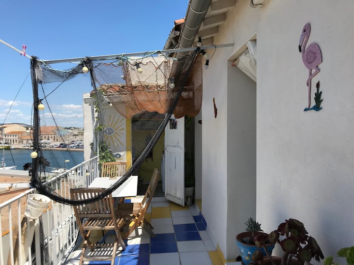 Appartement Atypique F4 Terrasse Sur Quai - Frontignan