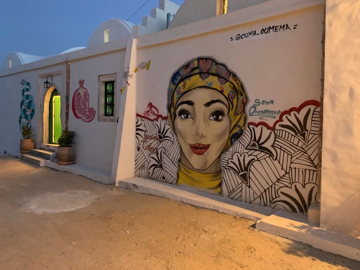 Dar Dighet , Superbe Riadh à Erriadh , Djerba - Dżerba