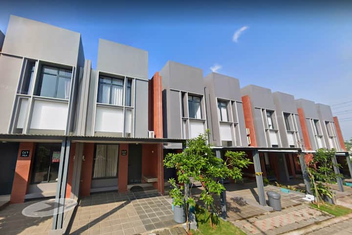 Modern 2br Home 5m Fr Ice Bsd - 50% Off Long Stay - 자카르타