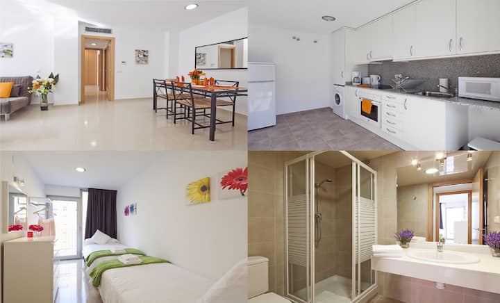 Chs4x2b Large Groupflat Ramblas - Fira Barcelona! - Barcelone