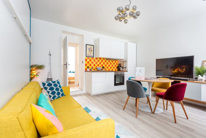 Relais Cocorico 2p Climatisé, 2 Sdb Rue Fondary - Paris