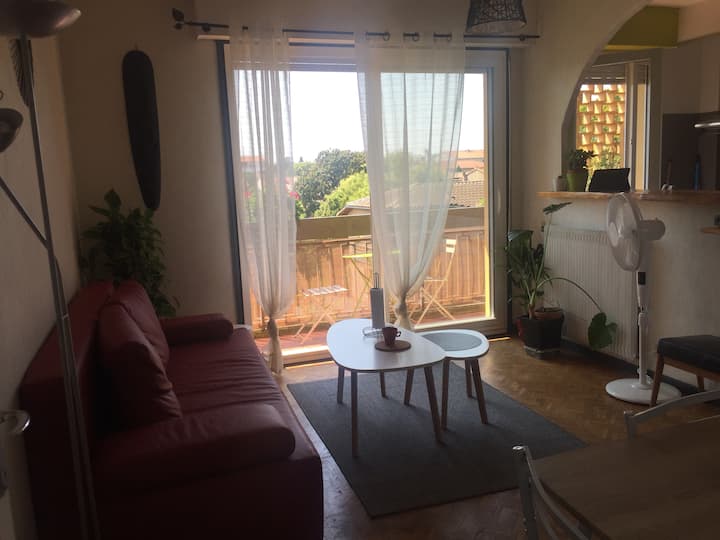 T2 St-cyprien (Clim, Balcon, Parking) Très Calme. - Toulouse