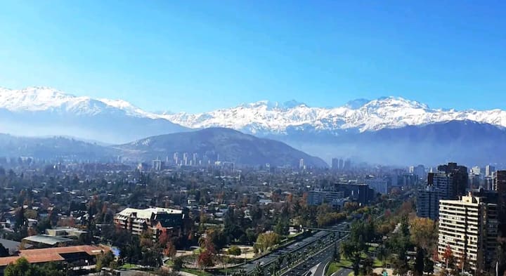 Hermosa Vista A La Montaña A Metros De Pque Arauco - Las Condes
