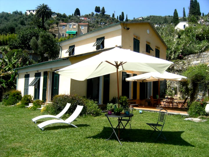 Villa A Zoagli Cornice Di Portofino Con Piscina - Chiavari