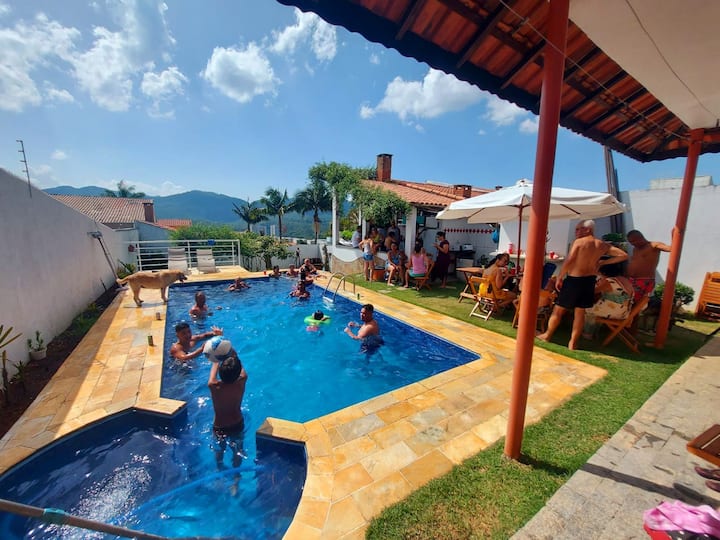 Casa De Campo Na Cidade C/ Piscina E Churrasqueira - Mogi das Cruzes