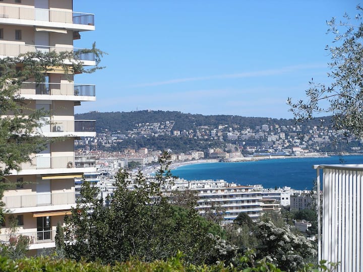 Nice  Appt 3 P Grand Luxe Dans Résidence Classée - Nizza