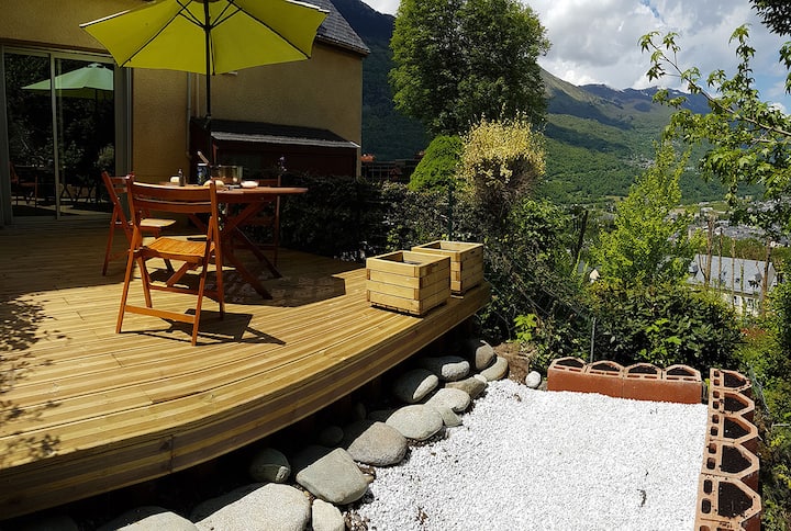 Le Chalet De Luz Avec Terrasse & Vue Sur La Vallée - Luz-Saint-Sauveur