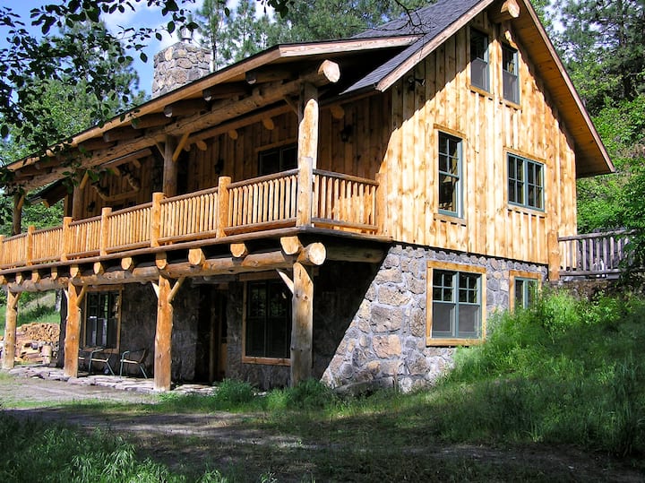 Unique Lodge On Private White River - White River Falls State Park, Maupin
