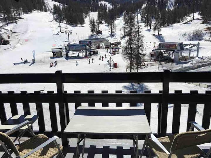 T3 Pieds Des Pistes, Balcon, Plein Sud. - Risoul