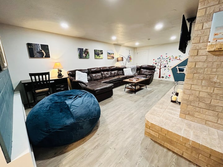 No Cleaning Fee! Mountainside Luxury 3 Bd Sleeps 8 - Willard Bay State Park, Willard