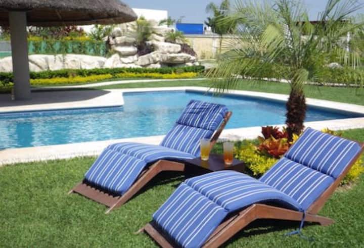 16residencial Paraiso Cocoyito Alberca Climatizada - Cuautla