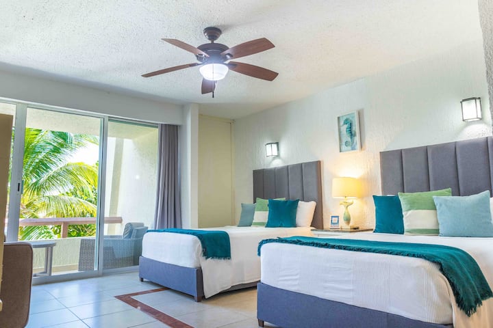 Beach Property Part Ocean & Pool View 1208 - Cancún