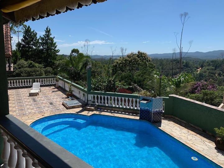 Casa De Campo Com Piscina, Cond. Magic City-suzano - Santo André