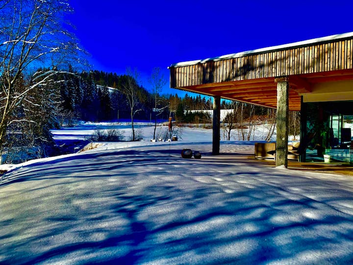Ferienhaus Am See Mit Sauna Und Whirlpool - Autriche