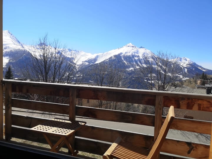 Appart 4 Personnes, Accès Piste 2min à Pied - Lac Palluel