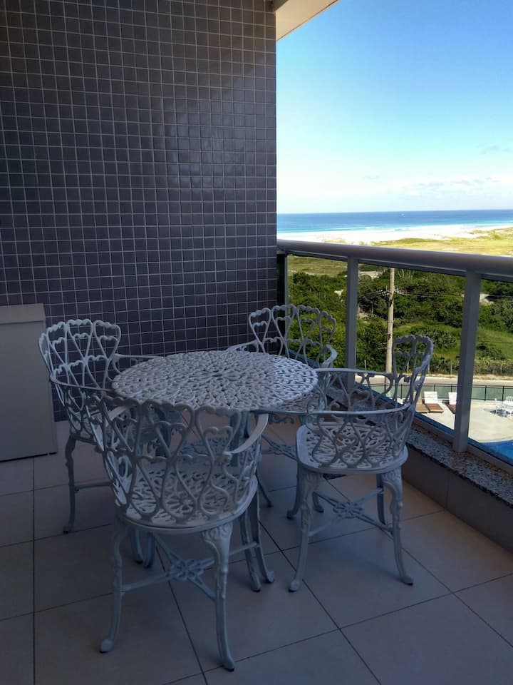 Apartamento Com Vista Para O Mar, Piscina E Wi-fi. - Arraial do Cabo