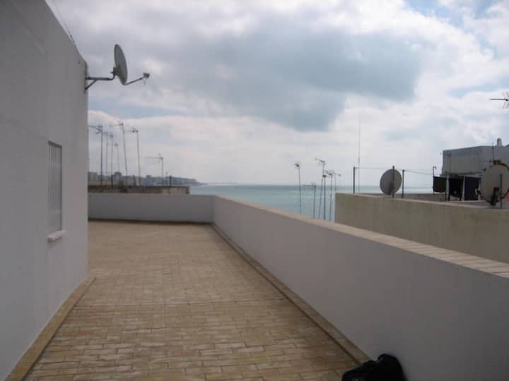 Playa Caleta, Catedral ( Wifi,tv Plasma,hbo)centro - Cádiz