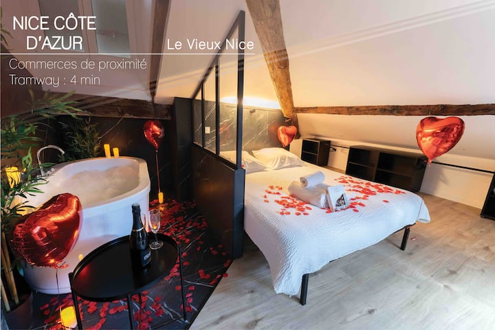 Nid Des Amoureux - Vieux Nice - Balnéo - Nice