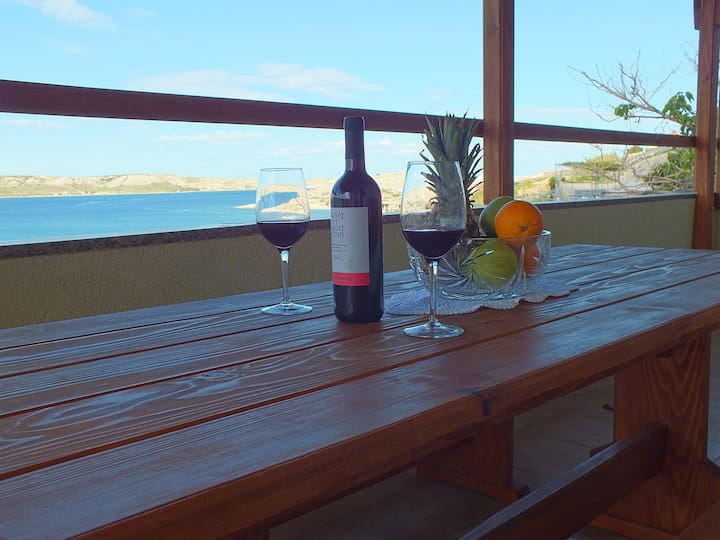 Apartment Marija House 2, View On Pag Bay - Karlobag