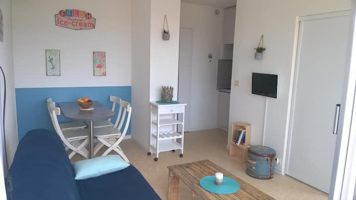 Bel Appartement Calme, Au Centre,50m Plage,vue Mer - Lacanau Océan