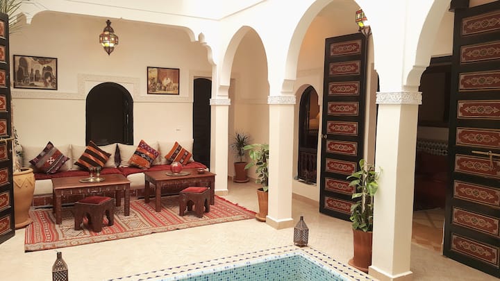 Chambre Ensoleillée Et Piscine à Marrakech - Marrakesh