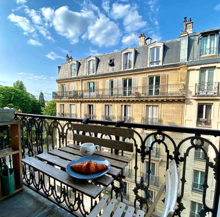 Amazing Duplex Les Batignolles, Paris - フランス パリ