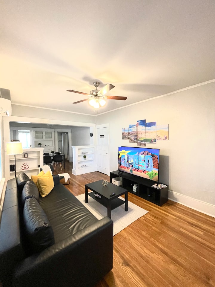Cozy Apartment 5 Min From Utep, Downtown & Bridge. - El Paso, TX