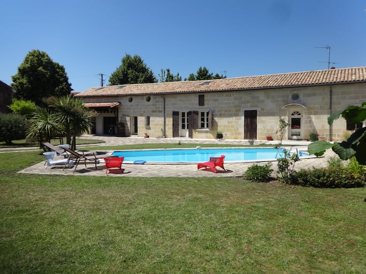 Apt Près De St Emilion Avec Piscine - Coutras