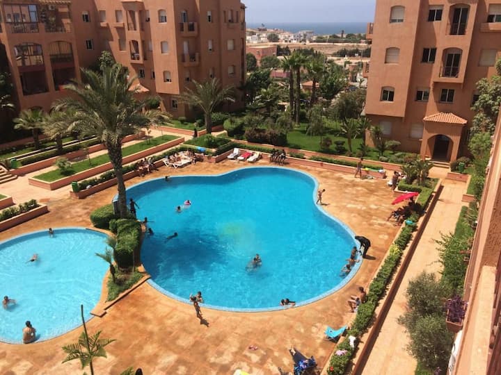 Appartement En Résidence Privée Près De La Mer - Mohammédia