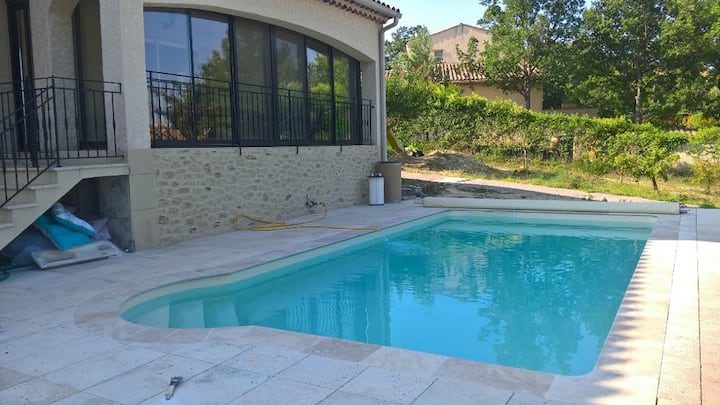 Studio Greoux Au Calme En Rdj Villa Avec Piscine - Verdon Gorge