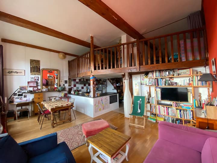 Appartement Typique Lyonnais Canut. Croix Rousse - Lyon