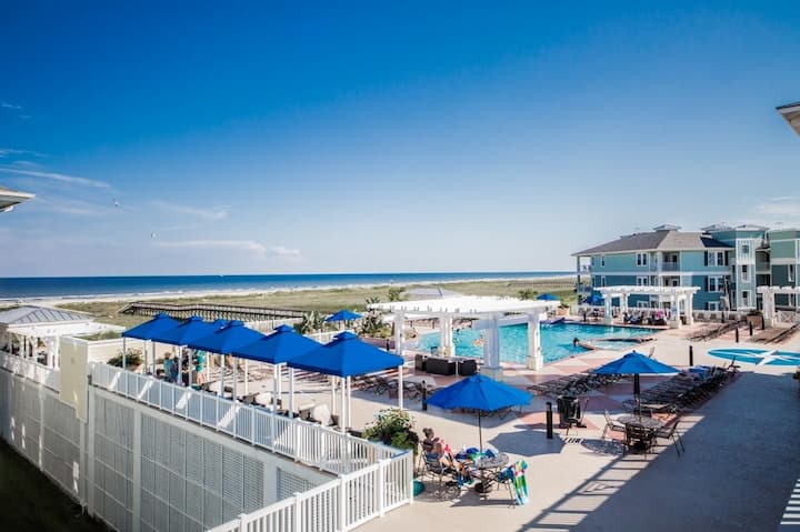Luxury Beachside Cottage: Blick Auf Das Meer Und Die Bucht Mit Pools, Whirlpools Und Grills - Galveston, TX