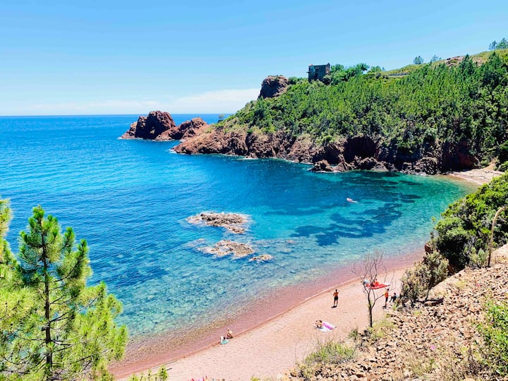 Superbe 6 Couchages - Clim - Jardin - Aperçu Mer - Saint-Raphaël