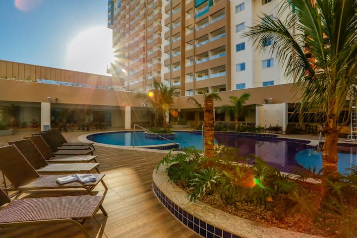 Apartamento  De 1 Dormitório Olímpia Park Resort - Olímpia
