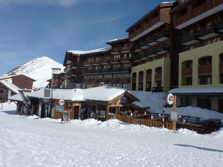 T3 Belle Plagne 2050m Skis Aux Pieds, Parking, Rdj - Aime-la-Plagne